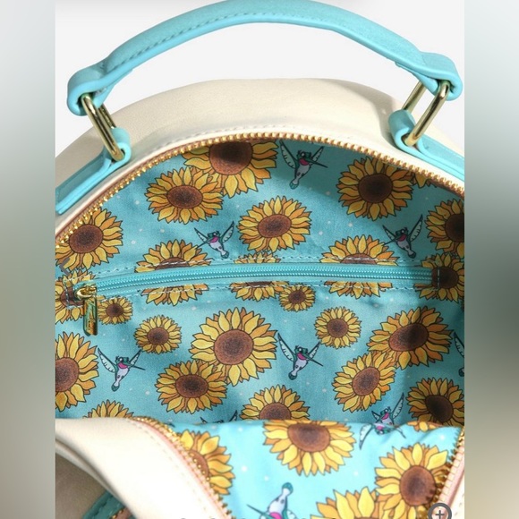 Loungefly | Bags | Loungefly Disney Pocahontas Sunflowers Mini Backpack ...